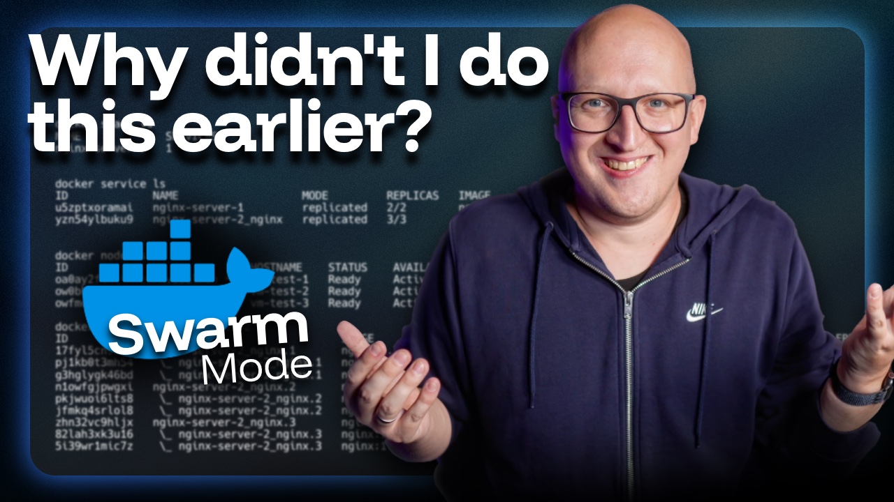 Docker Swarm Mode: EASY Tutorial · Christian Lempa