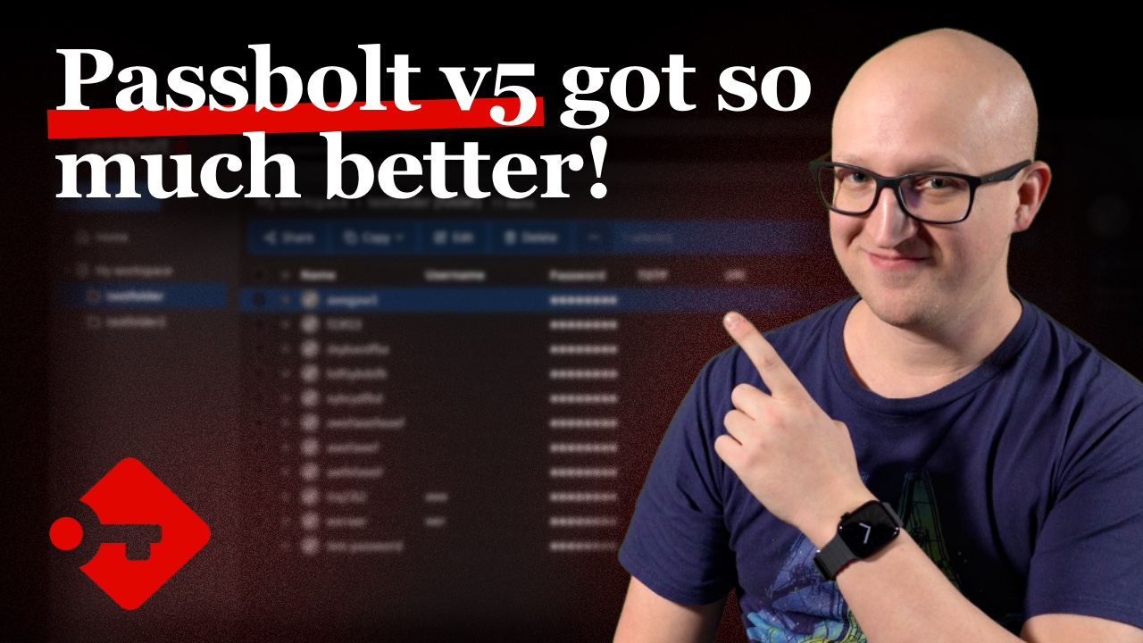 Passbolt 5 (Self-Hosted Password Manager) got revamped! · Christian Lempa